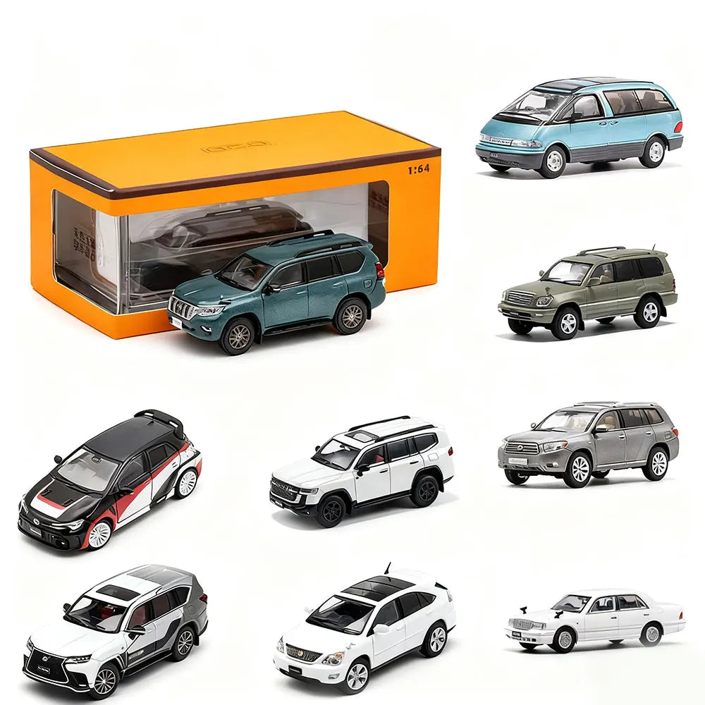 GCD 1/64 Scale Alloy Car Model Collection Premium Diecast Model Car Co ...