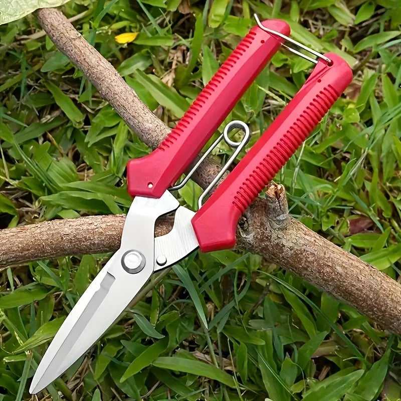 1pc Stainless Steel Loppers, Multi-Purpose Garden Scissors, Ergonomic ...