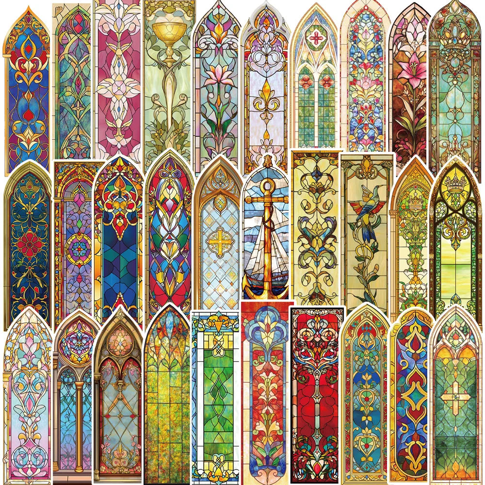 30Pcs Baroque Church Themed Bookmarks for Reading Page Tagging Student ...