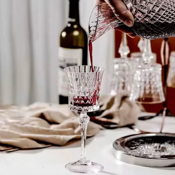 260ml Vintage Wine Glass Set(6pc) – NairoMarket