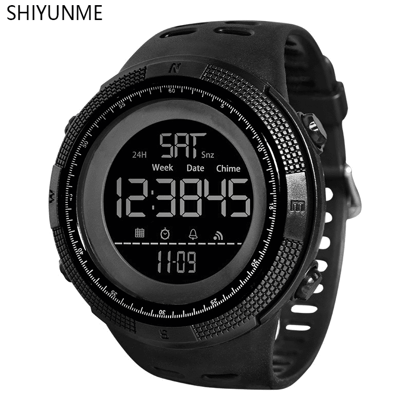 Men's Multifunction LED Digital Sport Watch - Waterproof Chronograph A ...