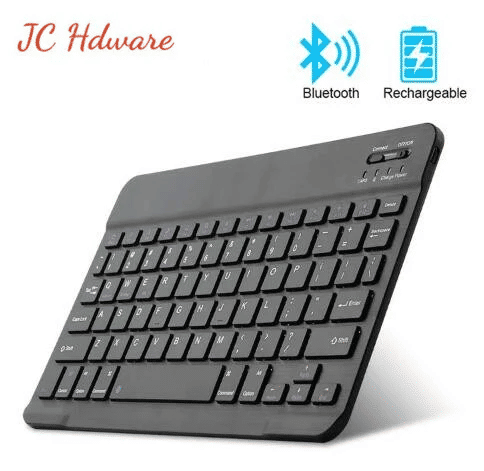 Ultra-Portable JC Mini Bluetooth Wireless Rechargeable Keyboard for Ta ...