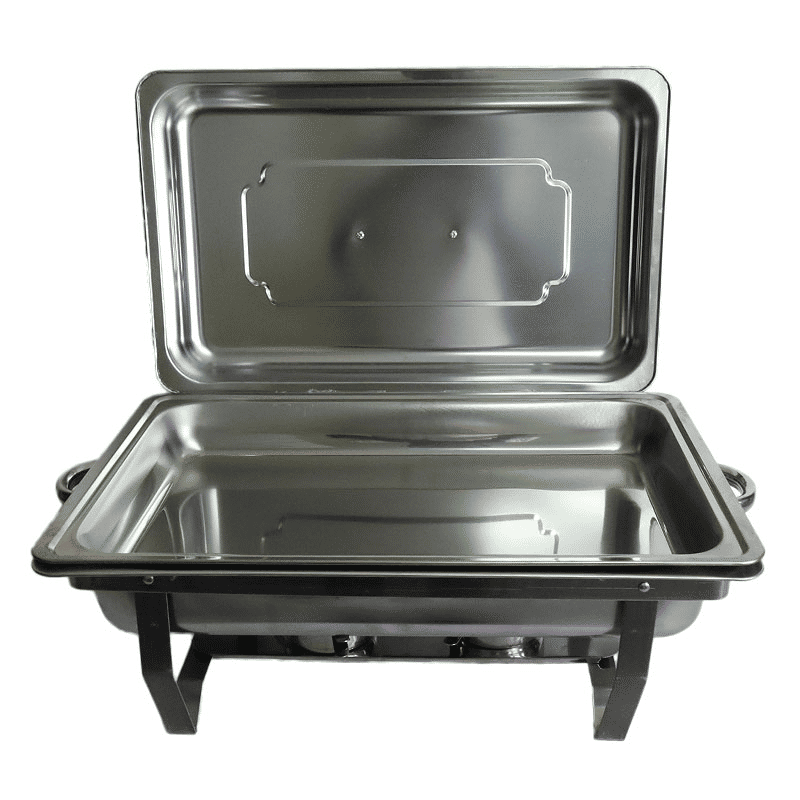 RASHNIK 11L RN-5901 Premium Stainless Steel Single Basin Chafing Dish ...