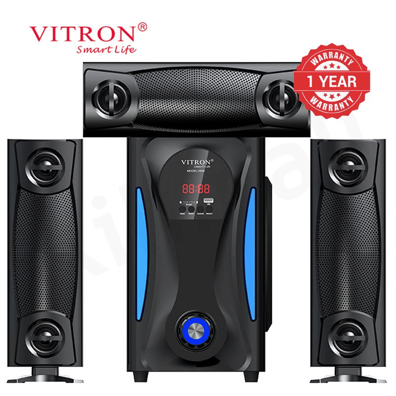 Vitron X-Bass 3.1CH Home Theater System V643 with Bluetooth, USB, FM R ...
