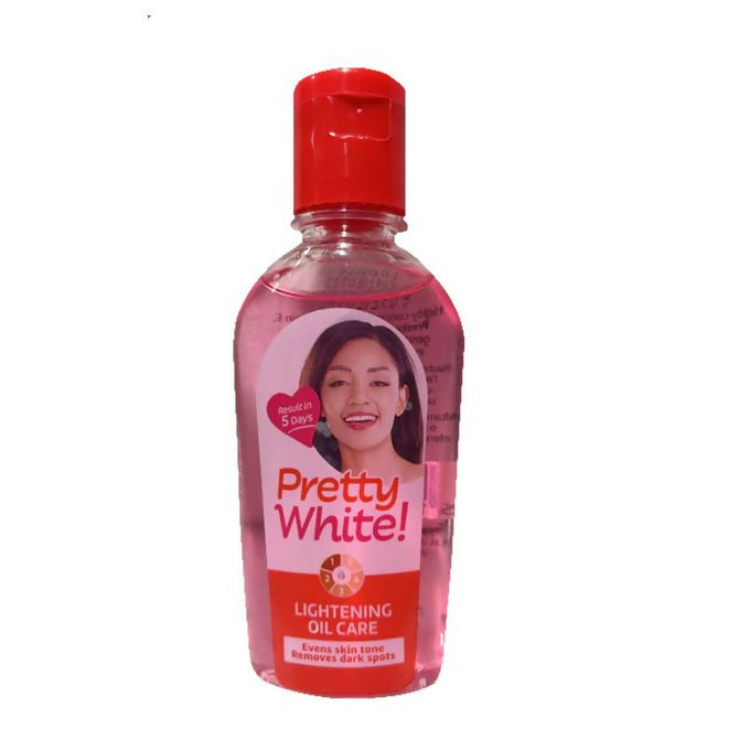 Pretty White Skin Lightening And Brightening Face & Body Oil- Even Ton ...